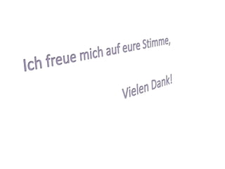 Kreativ bewerbung ppt | PPTX