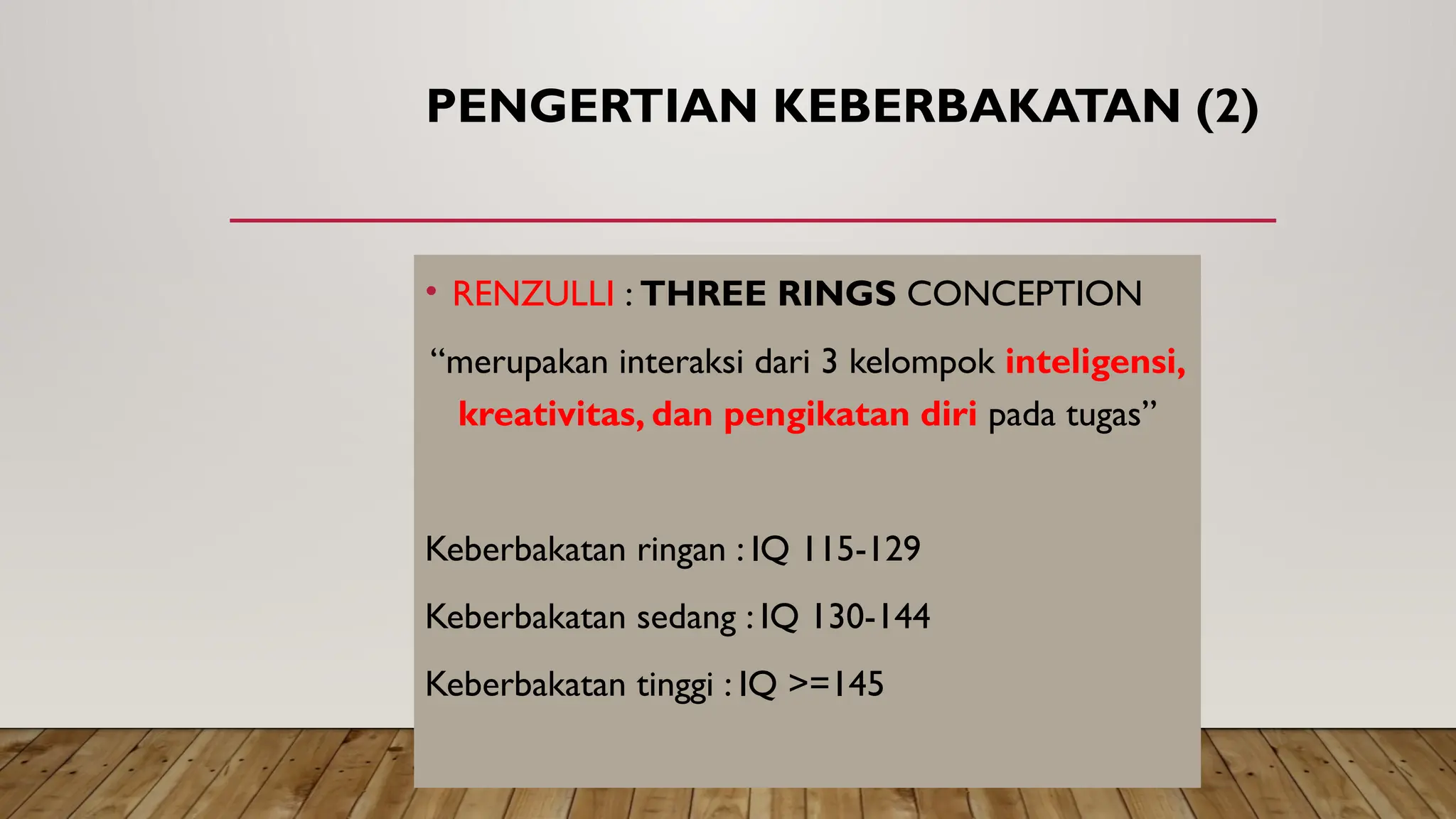 Kreativitas dan Keberbakatan anak usia dini | PPTX