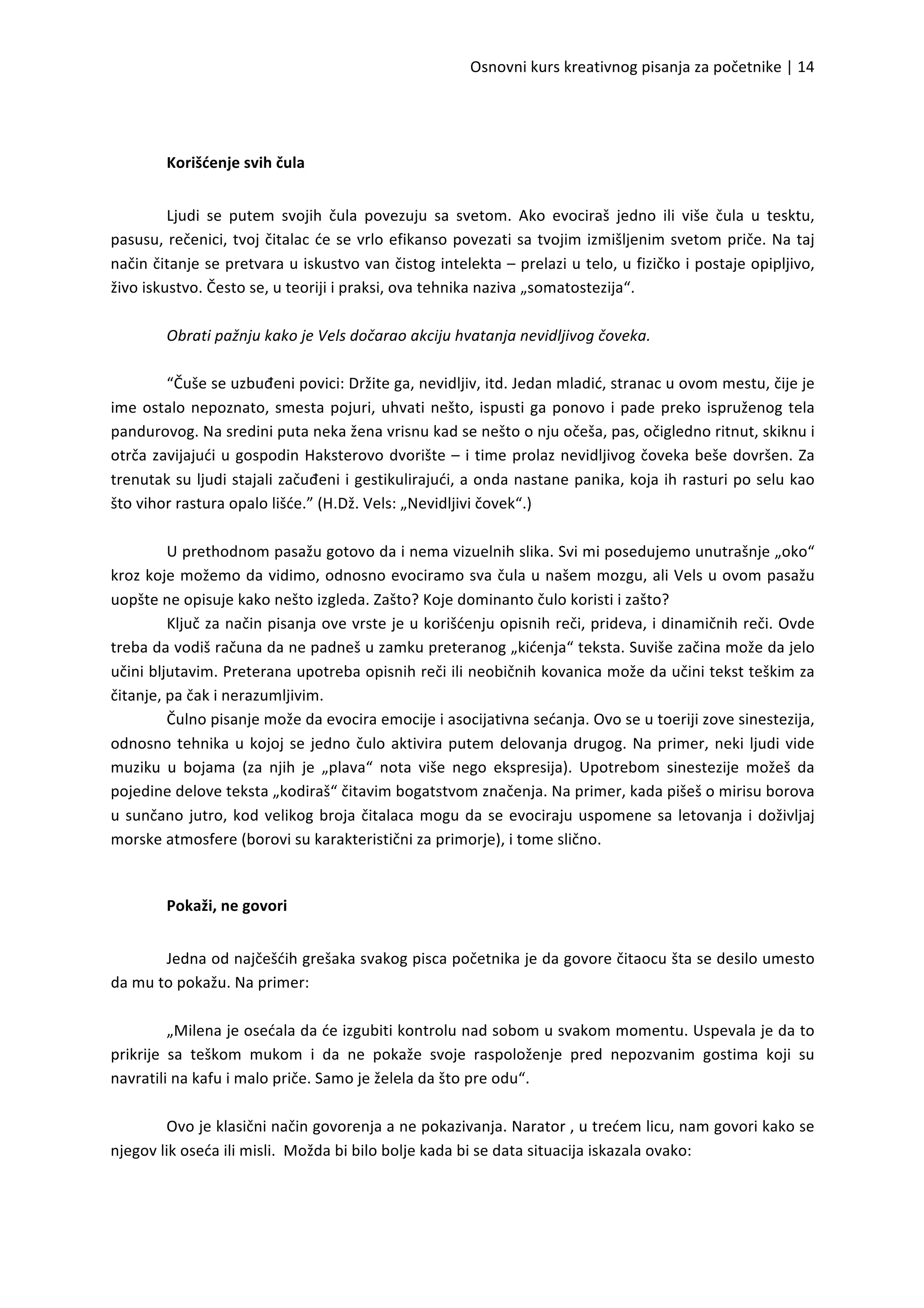 Kreativno pisanje e priručnik | PDF