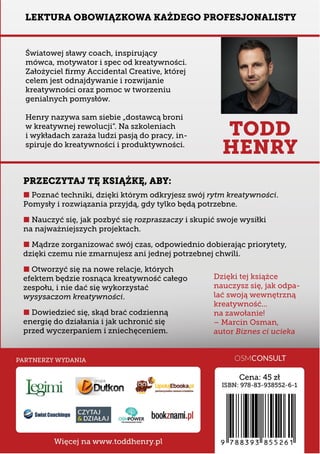 Kreatywność na zawołanie / Todd Henry | PDF