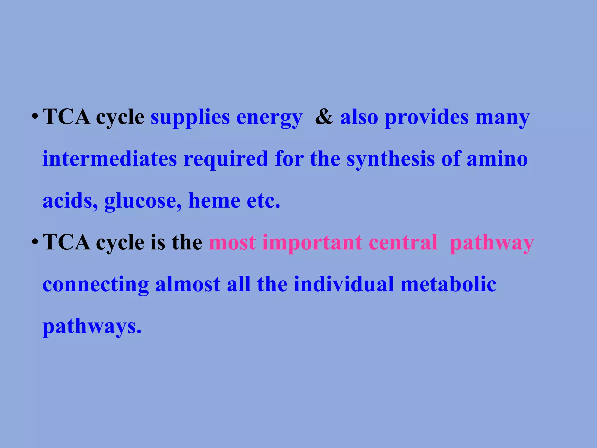 Krebs cycles or TCA cycles | PPTX