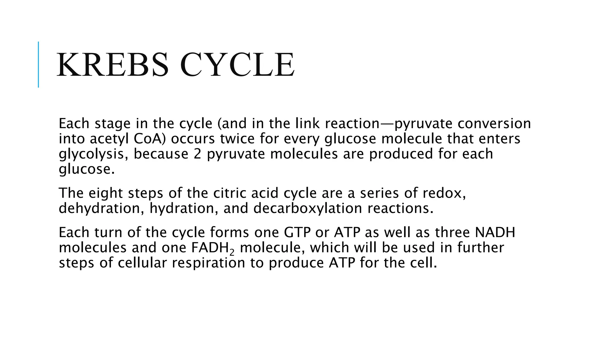 KREBS CYCLE ppt. BIOCHEMISTRY FOR STUDENTS | PPTX