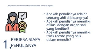 Kredibilitas Sumber Informasi Digital.pptx