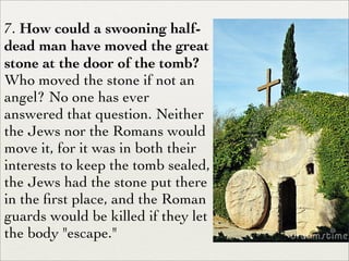 Apologetics, Kreeft Chapter 9: The Resurrection of Jesus Christ (part1 ...