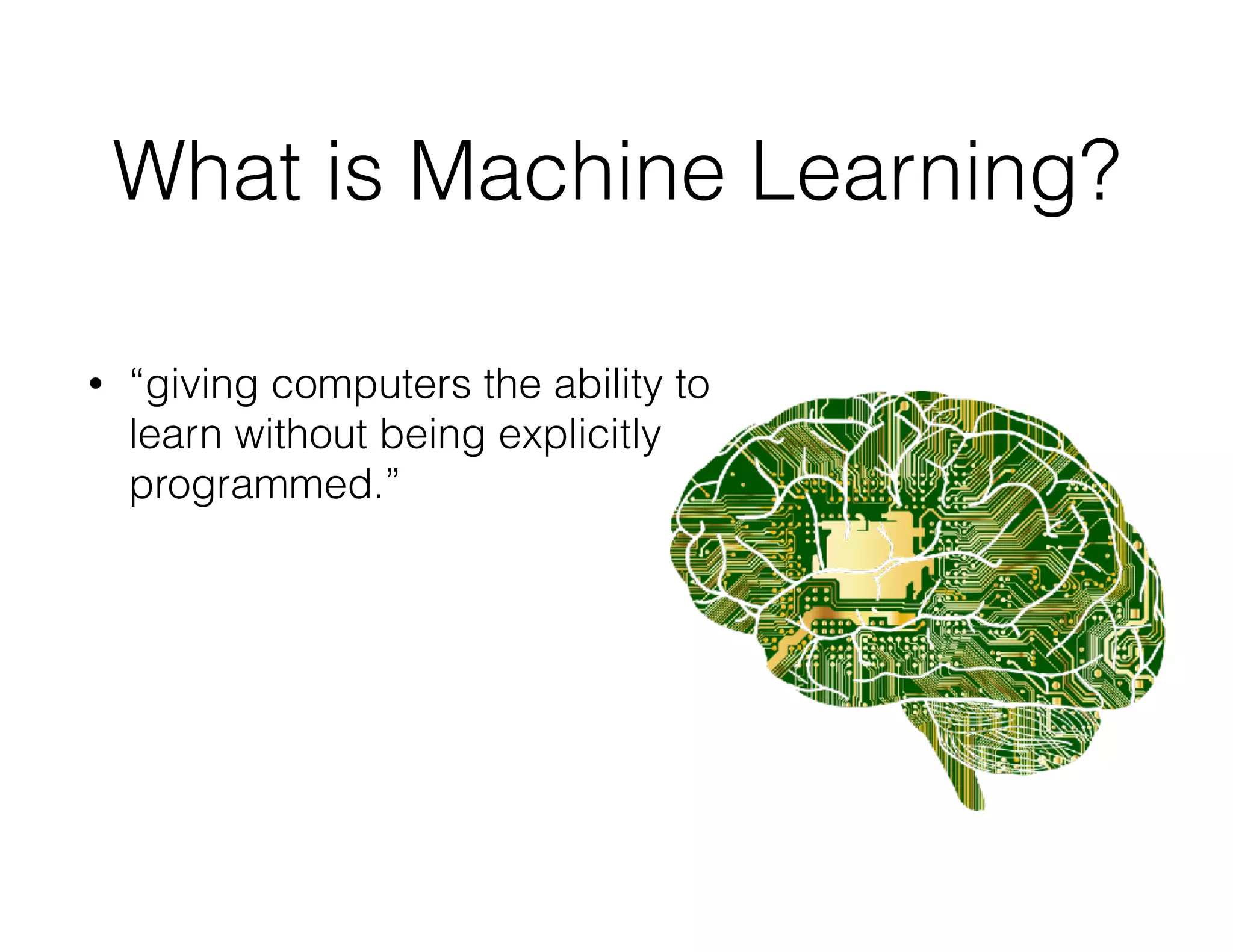 Machine learning, biomarker accuracy and best practices | PPT