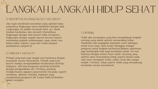 Pola hidup sehat | PDF