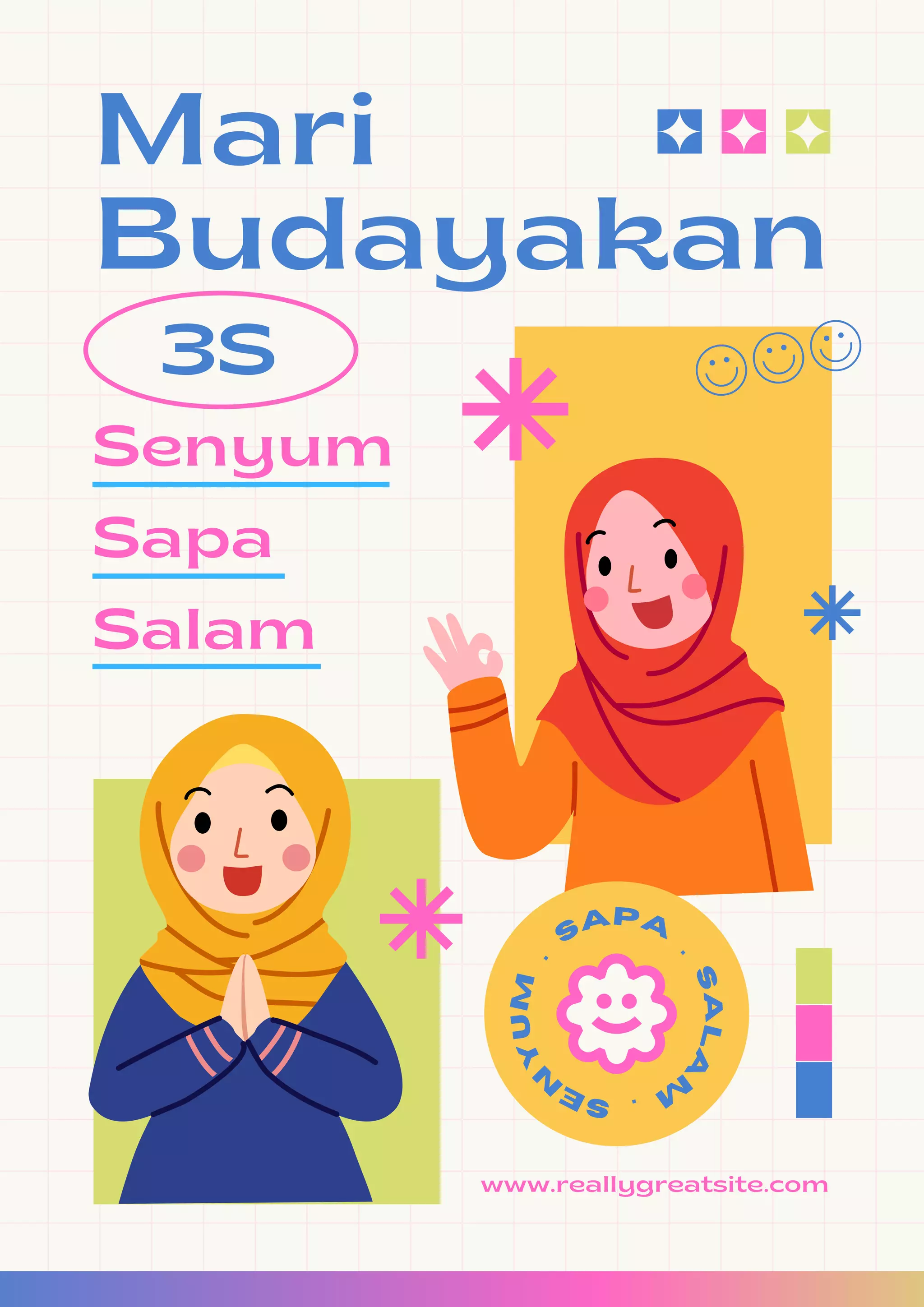 Krem dan Kuning Illustrasi Budaya Sekolah Poster.pdf
