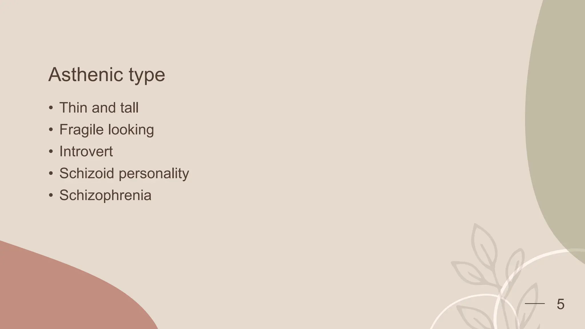 Type Approach to Personality: Krestchmer | PPTX