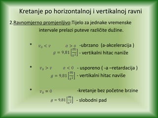 Kretanje | PPT