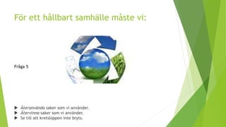 Kretslopp | PPTX