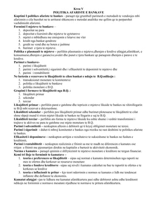 Banka dhe afarizem bankar | DOC