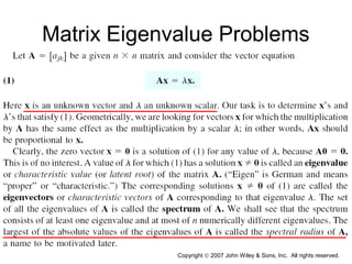 Kreyzig ch 08 linear algebra | PPT