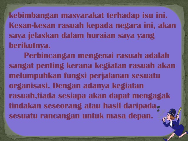 Rasuah Perosak Utama Masyarakat dan Negara | PPTX
