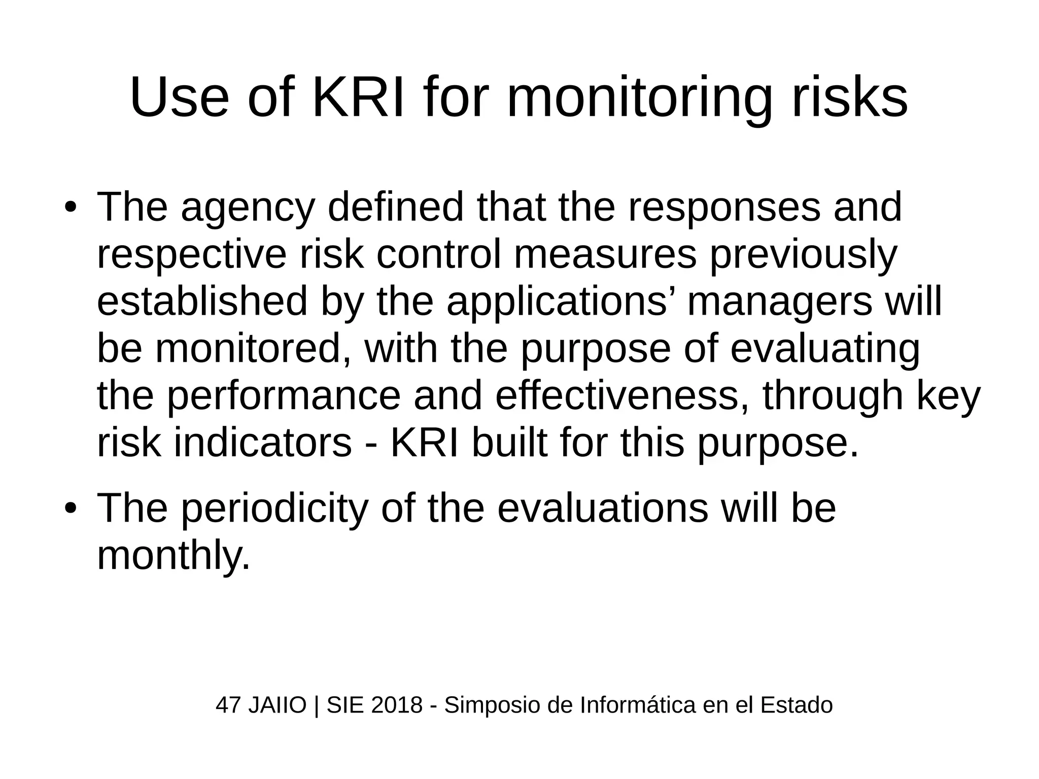 Theoretical framework for Risk management monitoring, review and ...