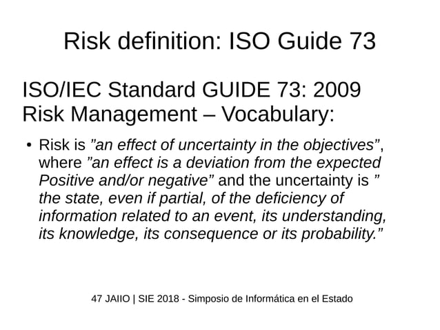 Theoretical framework for Risk management monitoring, review and ...