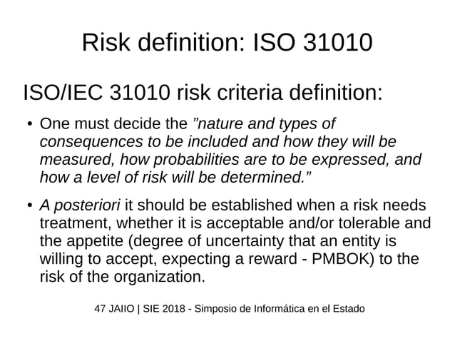 Theoretical framework for Risk management monitoring, review and ...