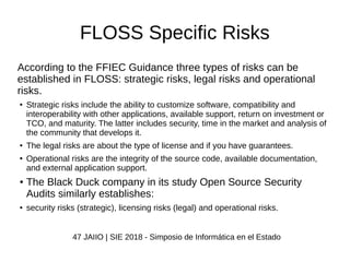 Theoretical framework for Risk management monitoring, review and improvement process of FLOSS ...