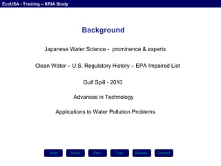 KRIA - Water Ionizer Training | PPT