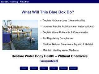 KRIA - Water Ionizer Training | PPT