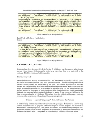 Kridanta analysis for sanskrit | PDF