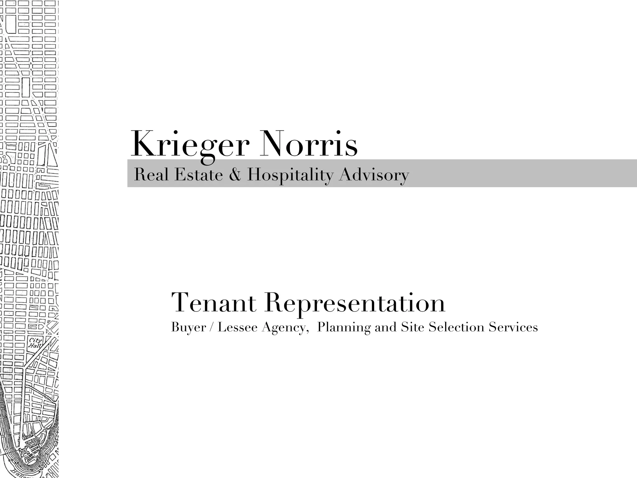 Krieger Norris Tenant Rep | PPT