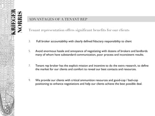 Krieger Norris Tenant Rep | PPT