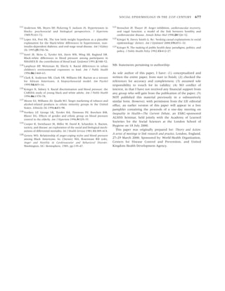 Theories for social epidemiology in the 21st century: an ecosocial ...