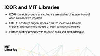 Kriegsman "Integrating Open and Equitable Research into Open Science" | PPT