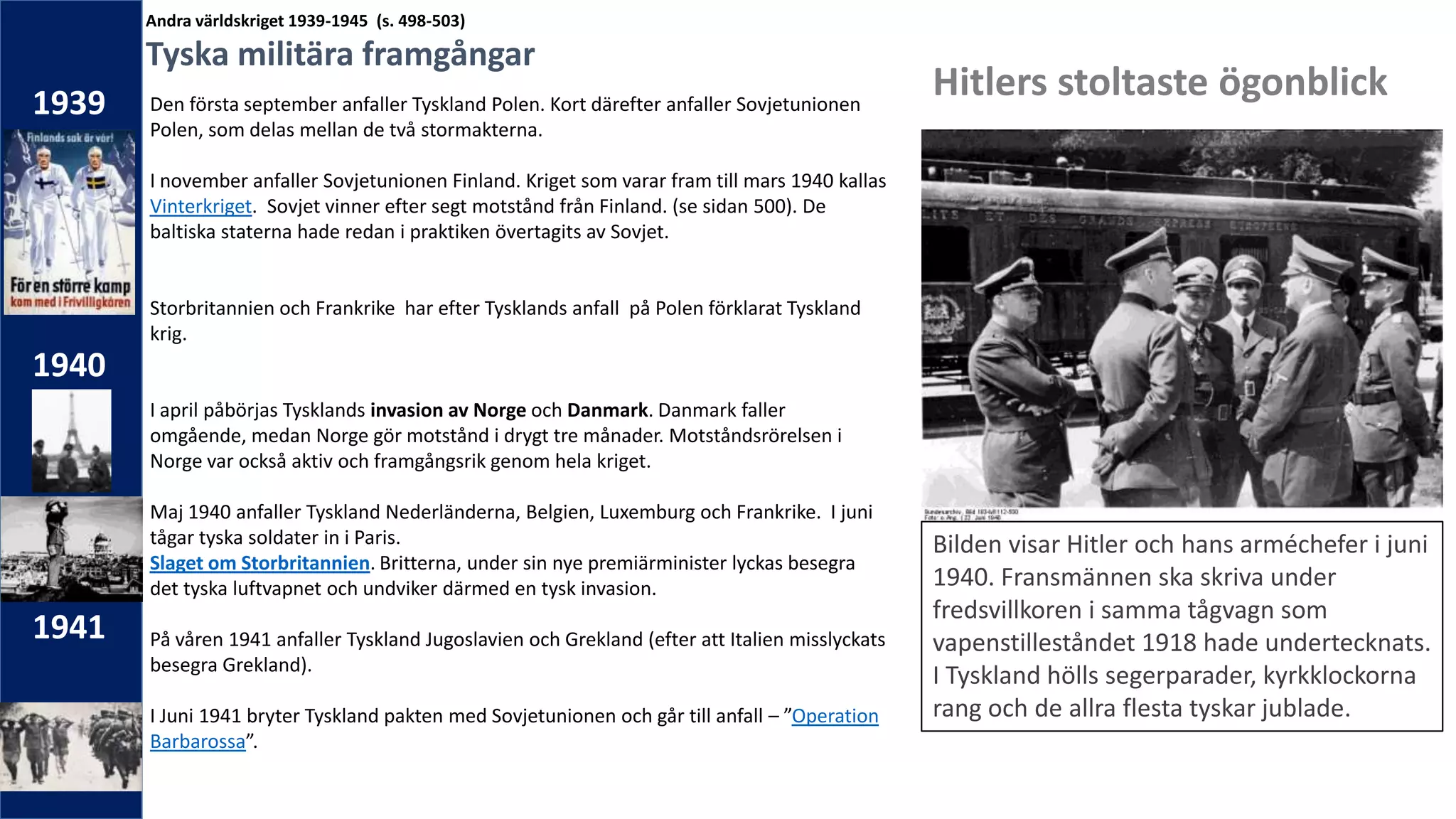 Kriget 1939 1945 | PPTX