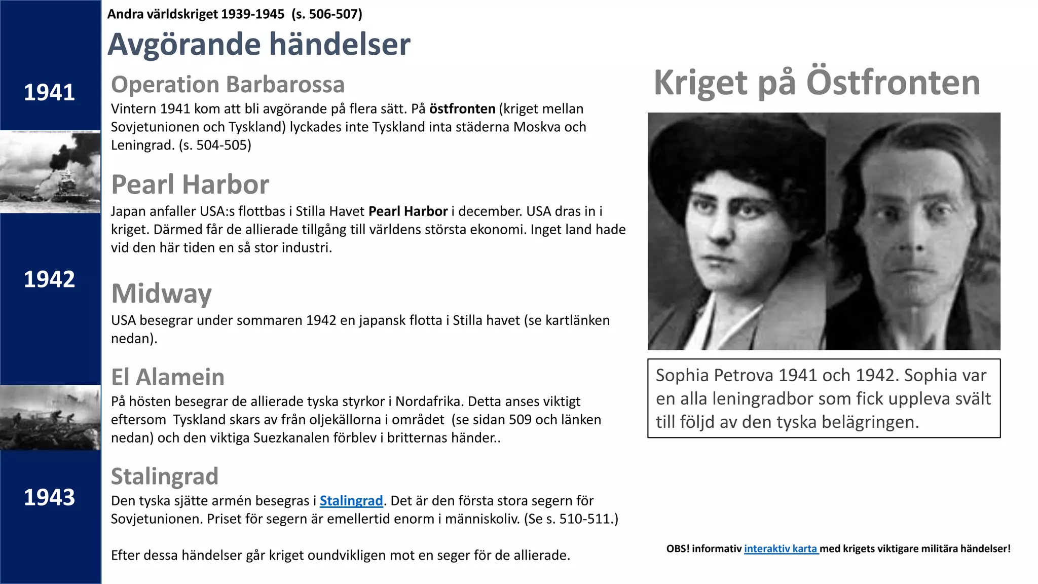 Kriget 1939 1945 | PPTX