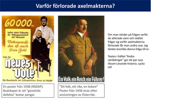Kriget 1939 1945 | PPT