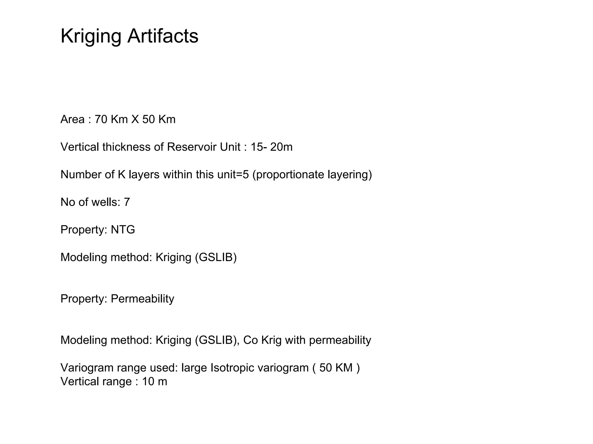 Kriging(GSLIB)issue | PPT | Technology & Computing