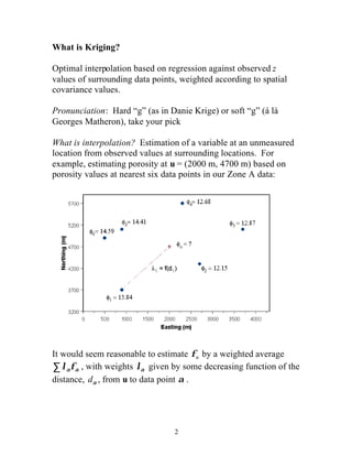 Kriging | PDF