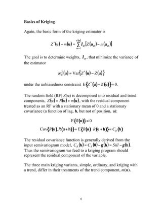 Kriging | PDF