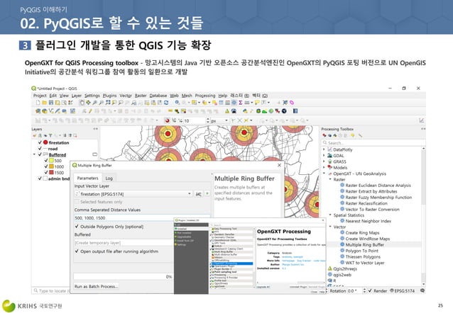 PyQGIS와 PyQt를 이용한 QGIS 기능 확장 | PDF