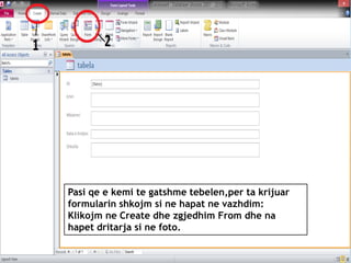 Krijimi i formularit | PPTX