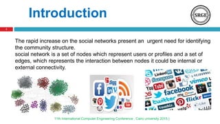A Discrete Krill Herd Optimization Algorithm for Community Detection | PPTX