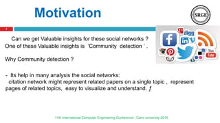 A Discrete Krill Herd Optimization Algorithm for Community Detection | PPTX