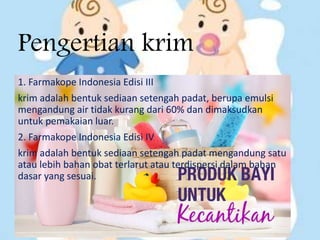 Krim bayi kelompok 4 | PPTX