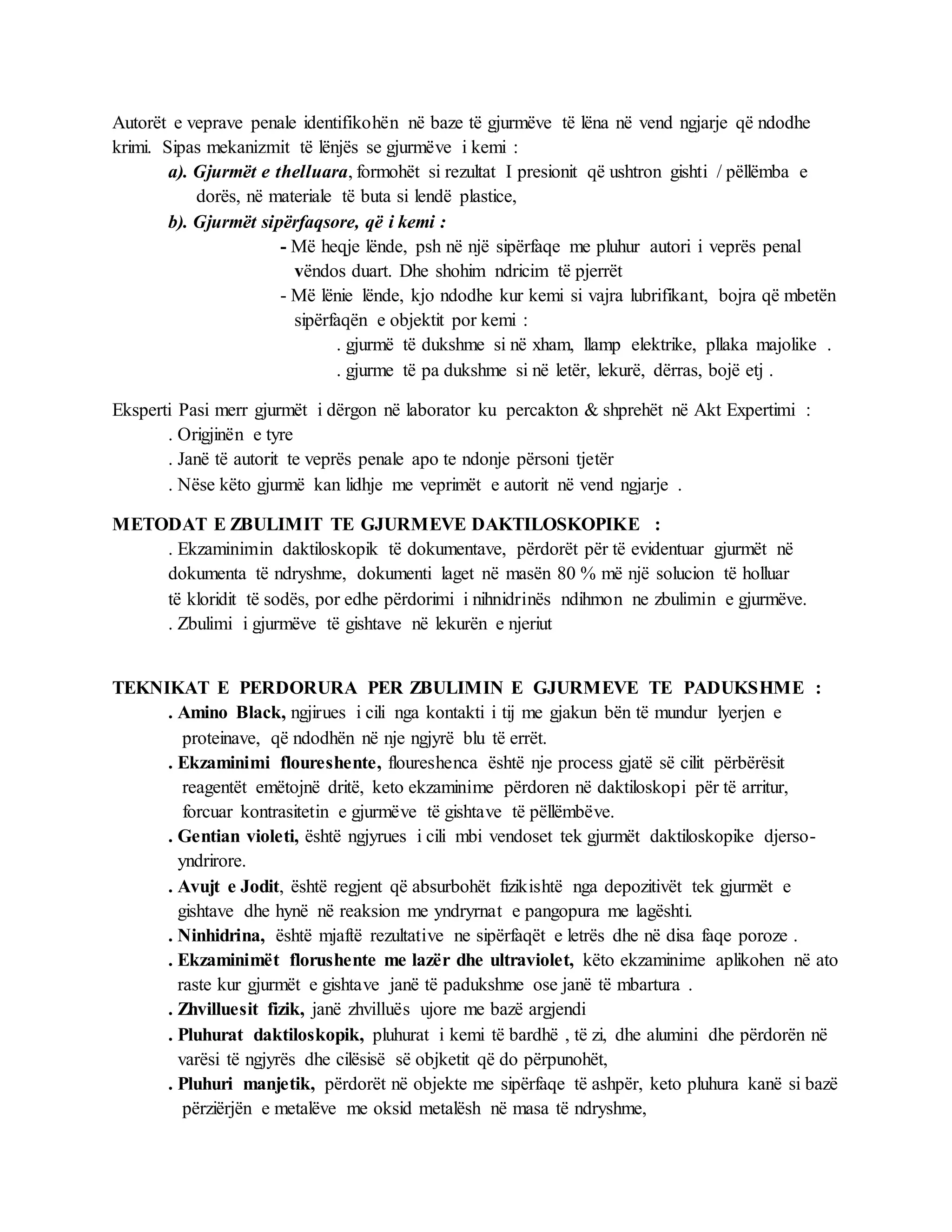 Kriminalistika | DOCX