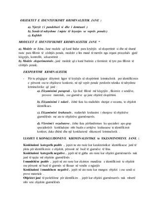 Kriminalistika | DOCX