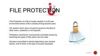 File Protection | PPT