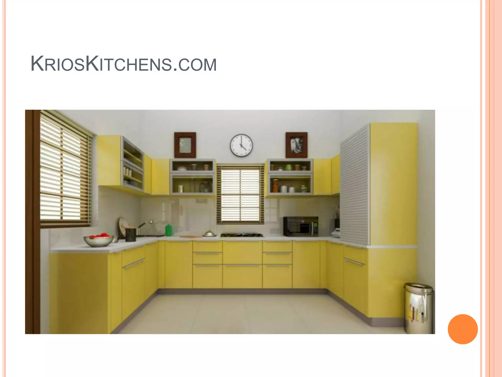 Krios kitchens Modular kitchen design | PPTX | Household Supplies ...