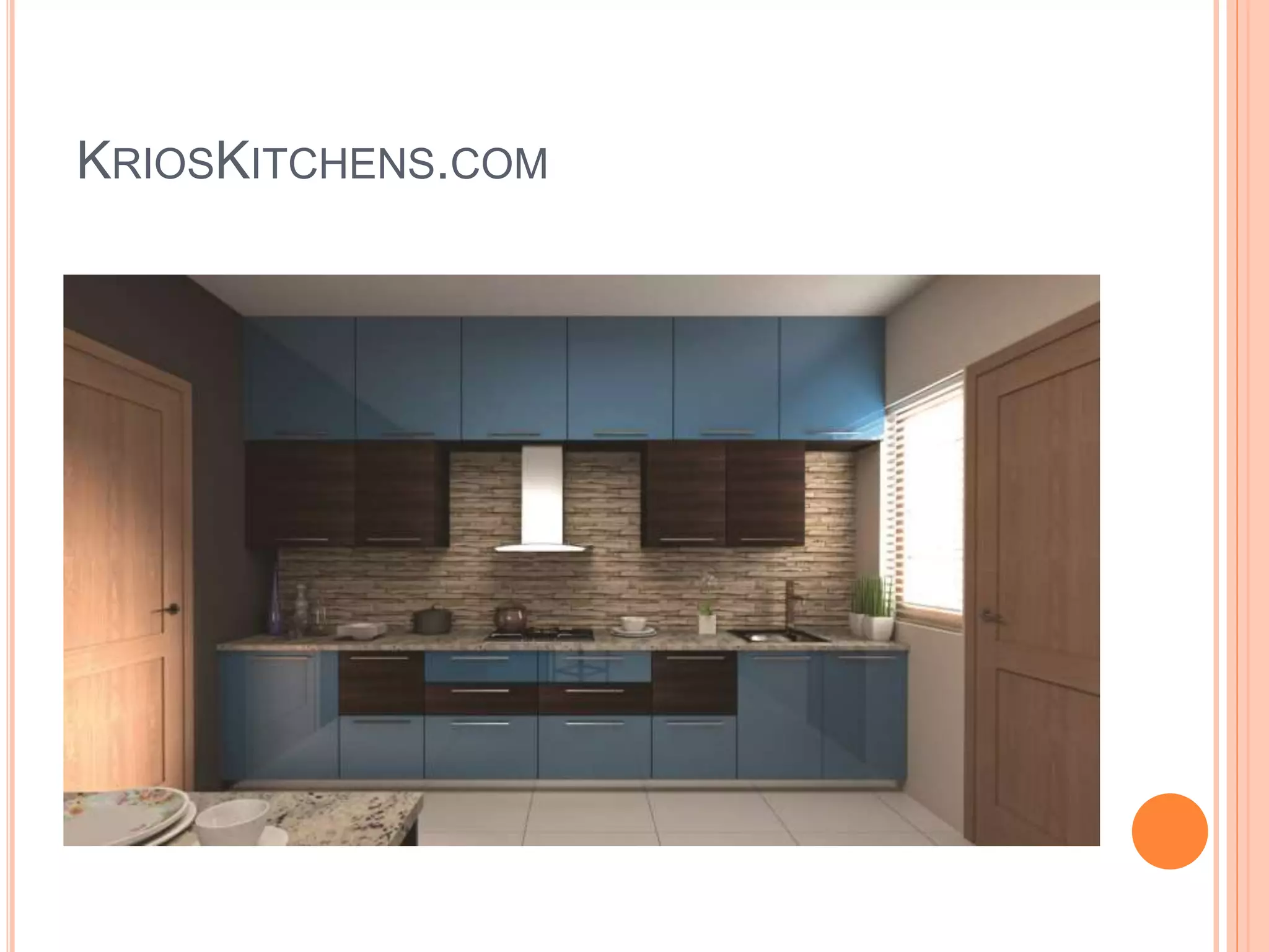 Krios kitchens Modular kitchen design | PPTX | Household Supplies ...