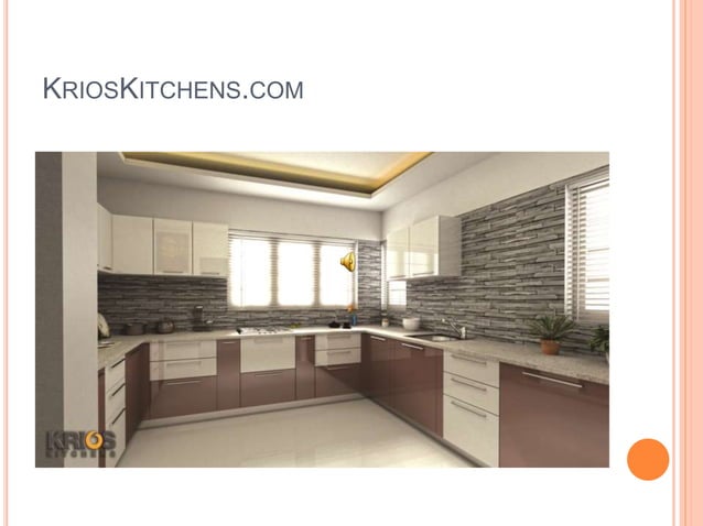 Krios kitchens Modular kitchen design | PPTX | Household Supplies ...