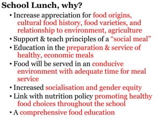 Panel Session: School Feeding and Other Mass Nutrition Initiatives | PPTX
