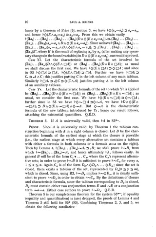 Kripke s. a completeness theorem in modal logic | PDF | Physics | Science