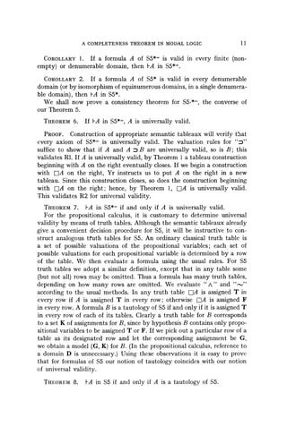Kripke s. a completeness theorem in modal logic | PDF | Physics | Science