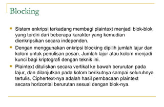 5 Macam Metode Dasar Kriptografi | PPT