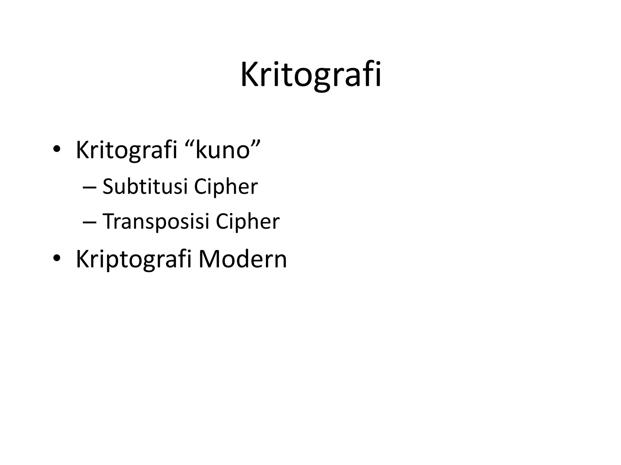 Kriptografi | PDF